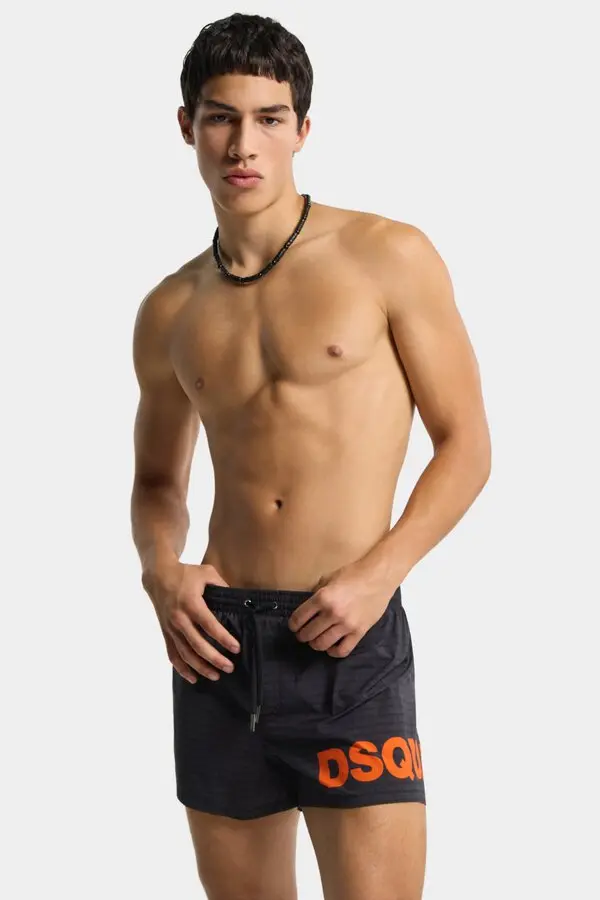 Dsquared2 Logo Midi Swim Boxer