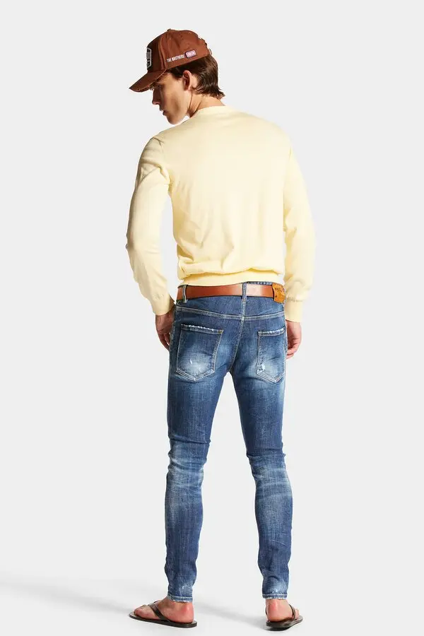 Dsquared2 Dark 70's Wash Super Twinky Jeans