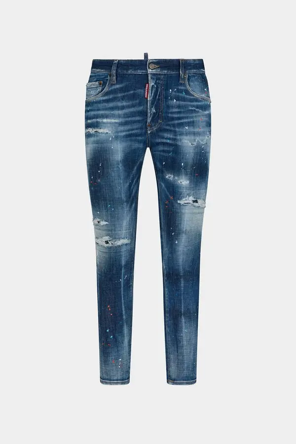Dsquared2 Medium Coral Springs Wash Super Twinky Jeans - Blue