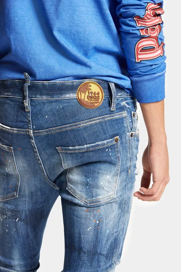 Dsquared2 Medium Coral Springs Wash Super Twinky Jeans