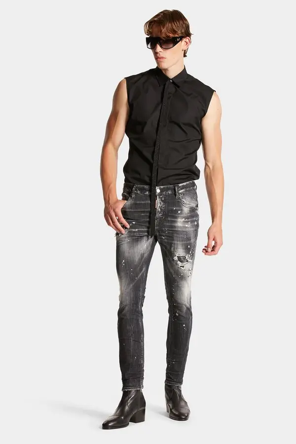 Dsquared2 Ripped Wash Super Twinky Jeans