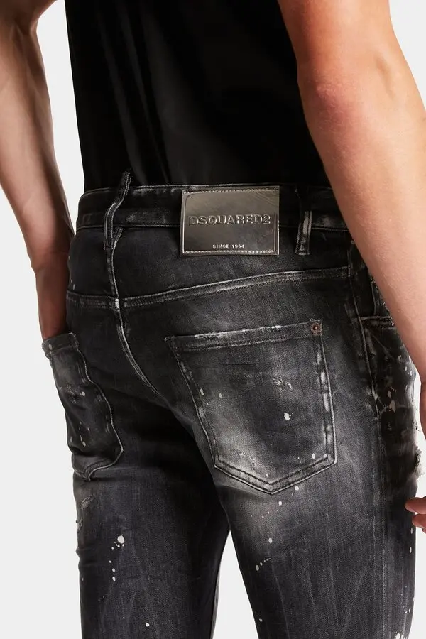 Dsquared2 Ripped Wash Super Twinky Jeans