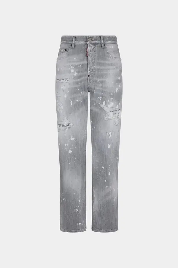 Dsquared2 Ripped Wash 642 Jeans - Grey
