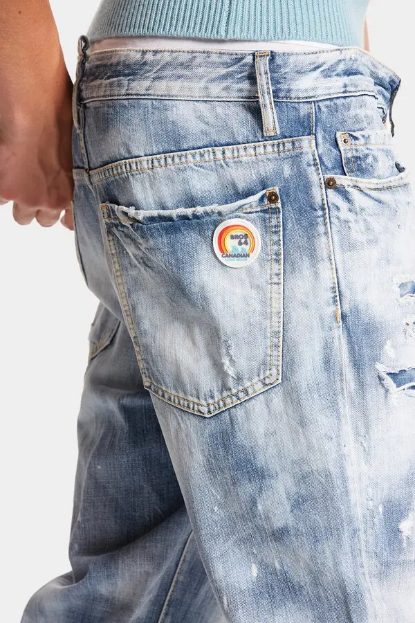 Dsquared2 Light Everglades Wash Big Brother Jeans