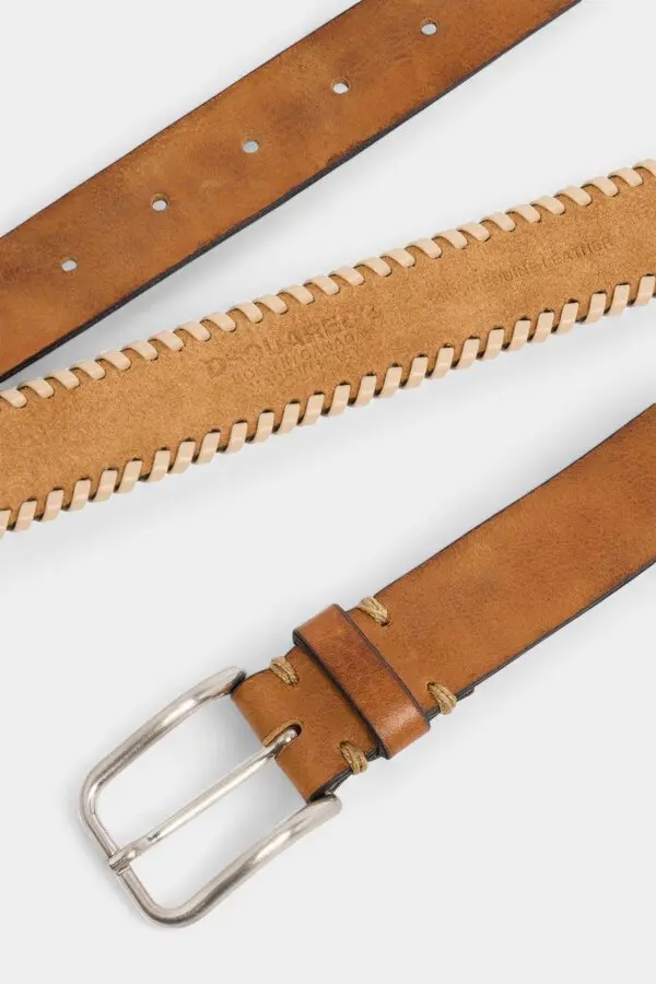 Dsquared2 Braids & Beads Buckle Belt