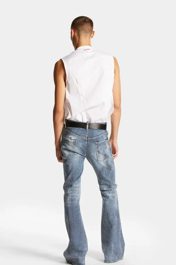 Dsquared2 Hollywood Wash Bob Jeans