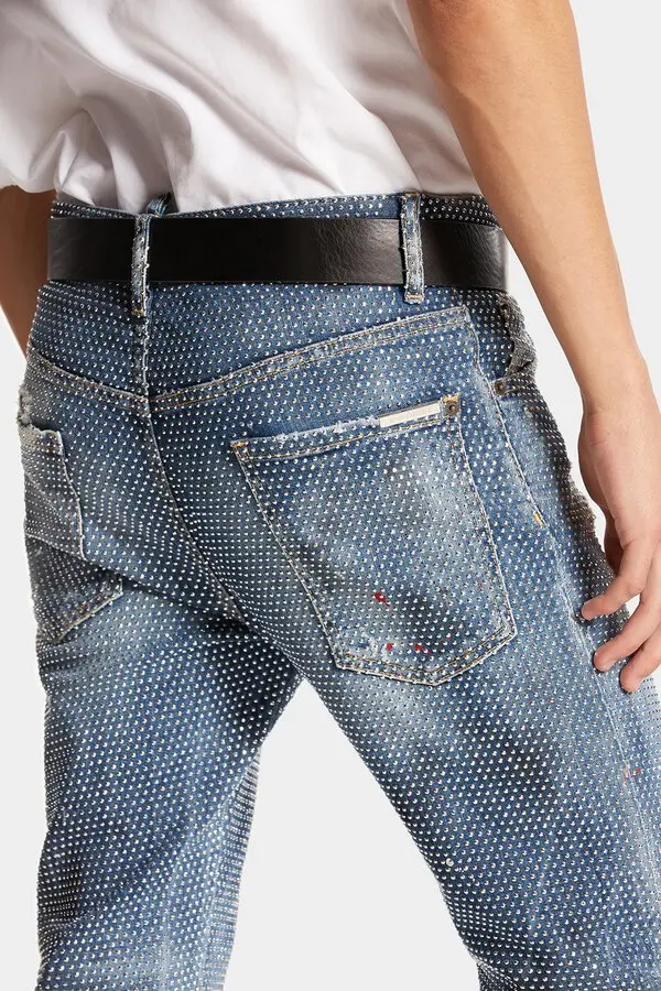 Dsquared2 Hollywood Wash Bob Jeans
