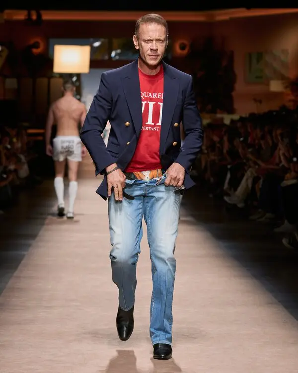 Dsquared2 Rocco Light Wash Richard Denim