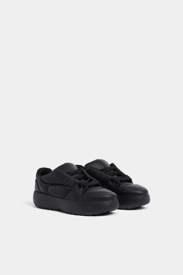 Dsquared2 Icon New Generation Puffer Sneakers - Black