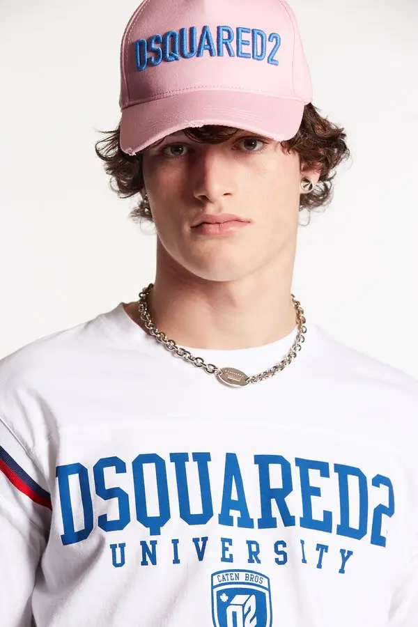 Dsquared2 University Long Sleeve T-shirt - White