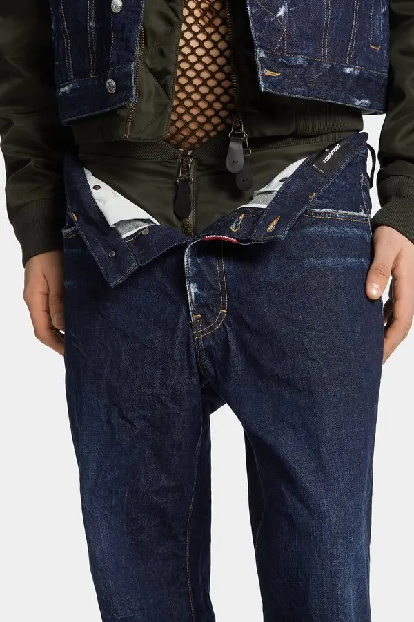 Dsquared2 Dark Wash Loose Jeans