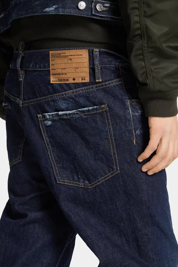 Dsquared2 Dark Wash Loose Jeans