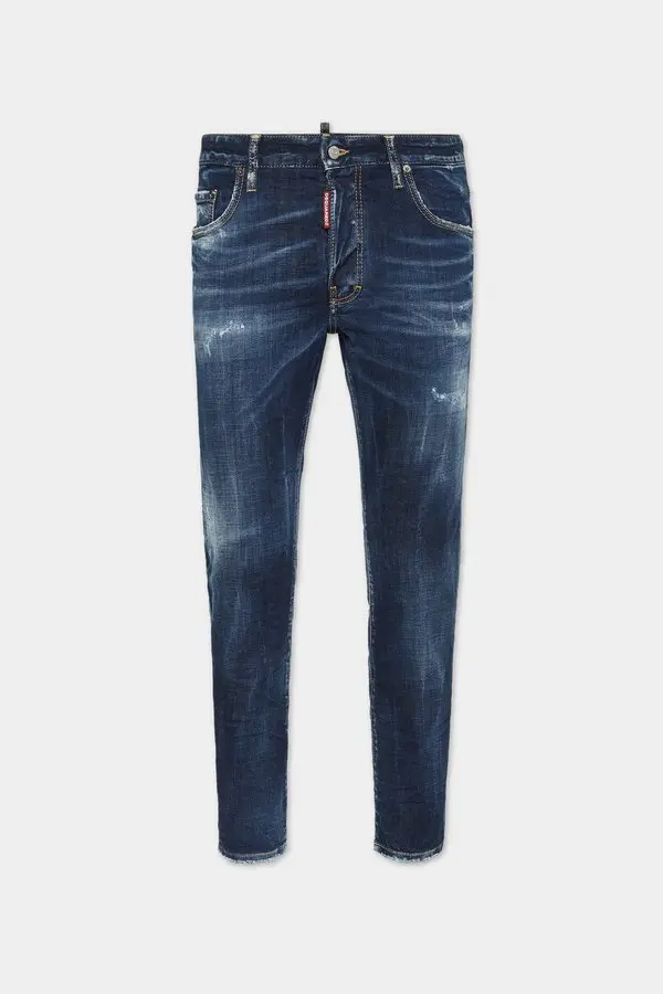 Dsquared2 Dark Wash Skater Jeans - Blue