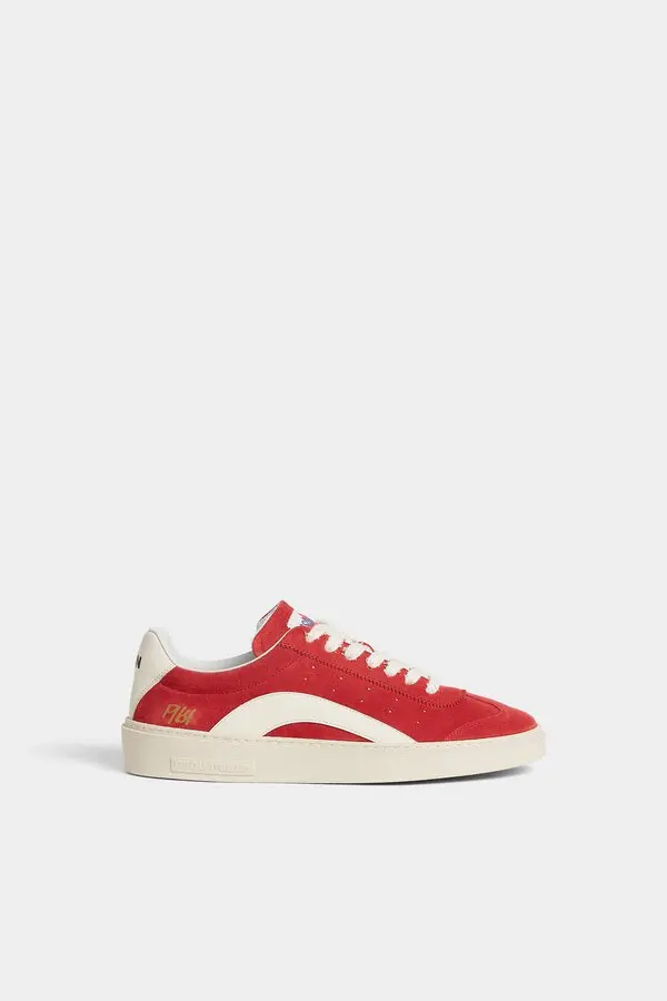 Dsquared2 Suede Rider Sneakers - Red