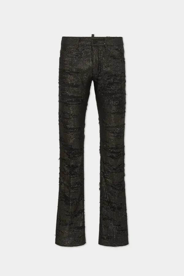 Dsquared2 Gold Disco Wash Sharpei Bootcut Flared Jeans - Black