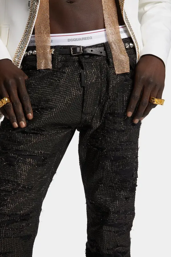 Dsquared2 Gold Disco Wash Sharpei Bootcut Flared Jeans