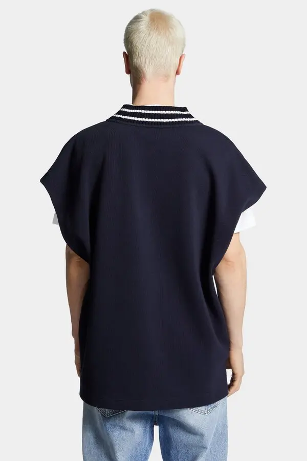 Dsquared2 V-neck Crest Vest