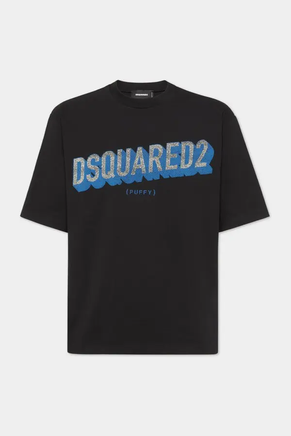 Dsquared2 3d Logo T-shirt - Black