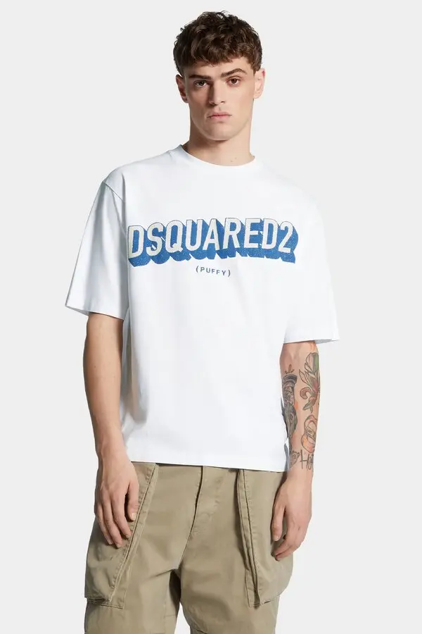 Dsquared2 3d Logo T-shirt - White