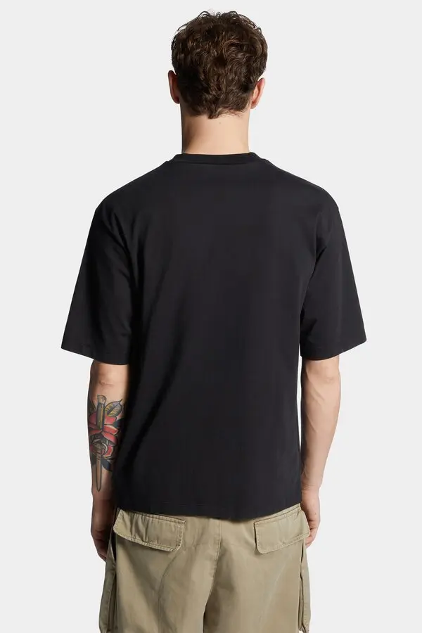 Dsquared2 Loose Fit Raised Print T-shirt