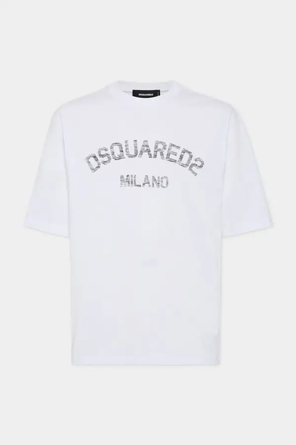 Dsquared2 Loose Fit Milano Graphic T-shirt - Black