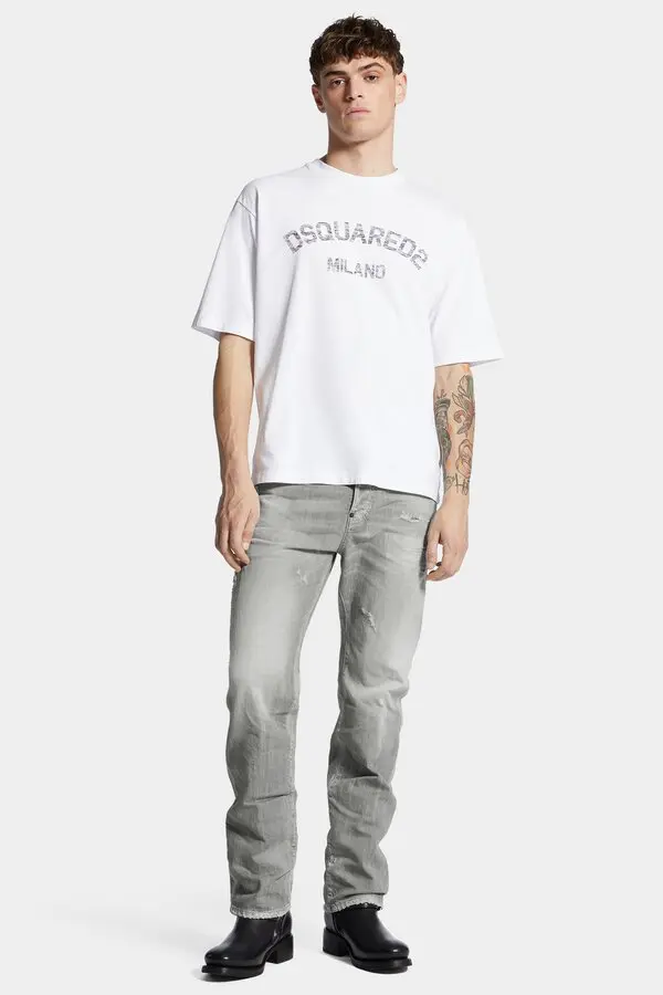 Dsquared2 Loose Fit Milano Graphic T-shirt