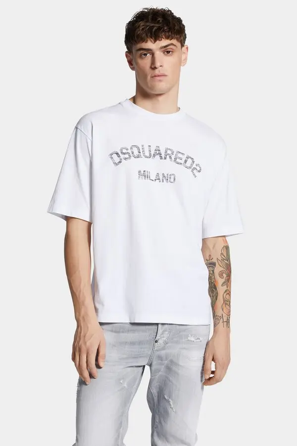 Dsquared2 Loose Fit Milano Graphic T-shirt