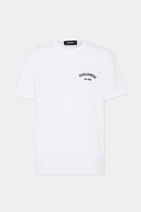 Dsquared2 Regular Fit Milano Logo T-shirt - Black
