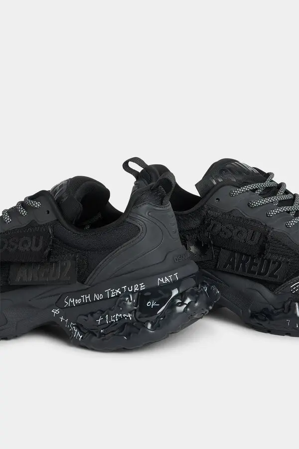Dsquared2 Faster Sneakers - Black
