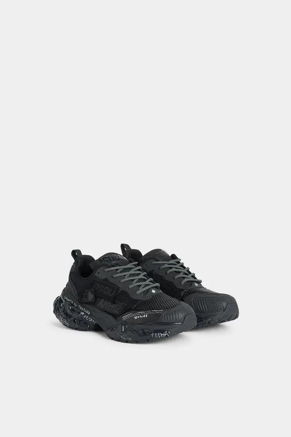 Dsquared2 Faster" Sneakers - Black