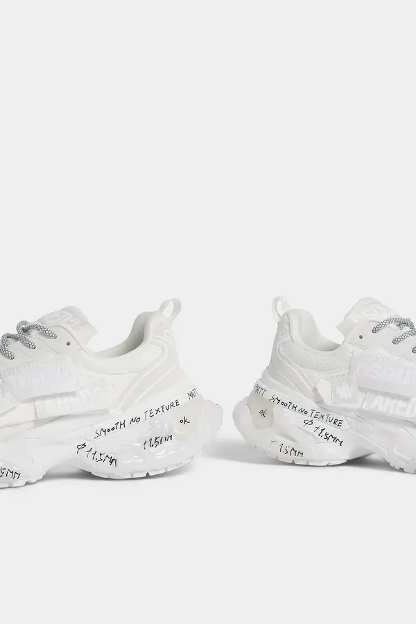 Dsquared2 Faster Sneakers - White