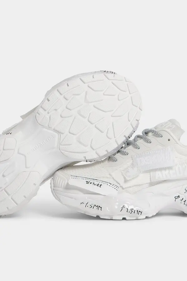 Dsquared2 Faster Sneakers - White
