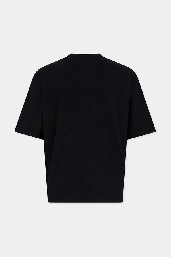 Dsquared2 Milano Logo Cotton T-shirt - Black