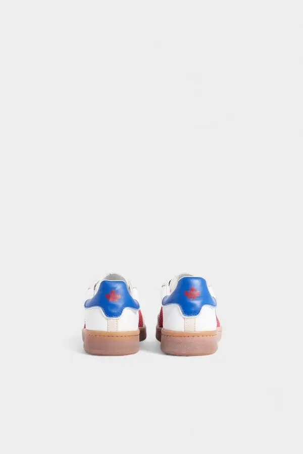 Dsquared2 Iconic Boxer Sneakers With '70s Silhouette - White
