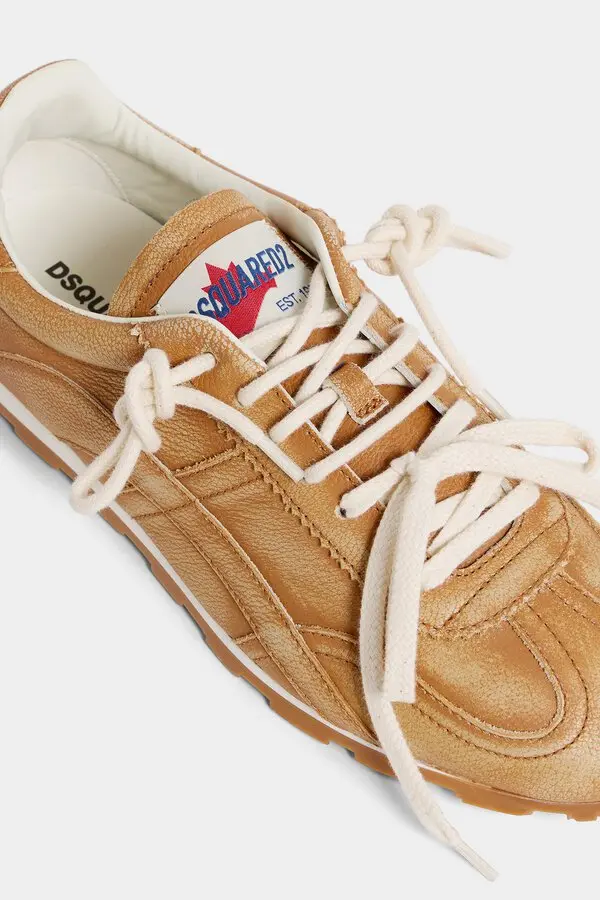 Dsquared2 Suede Lace-up Sneakers - Brown