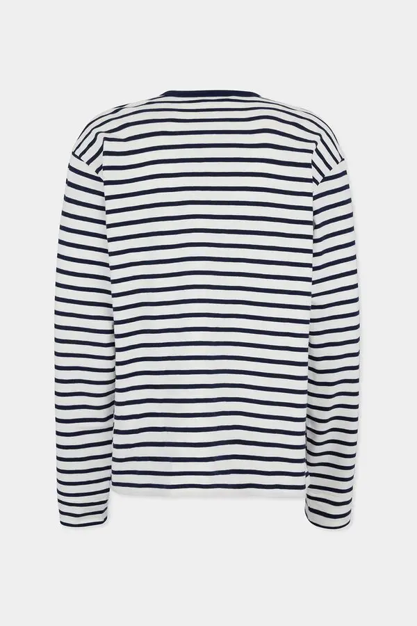 Dsquared2 Rebels Striped Long Sleeve T-shirt - Fantasy