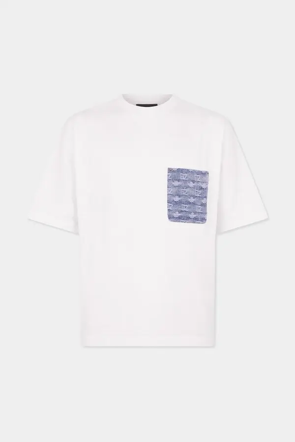 Dsquared2 Monogram Pocket T-shirt - White