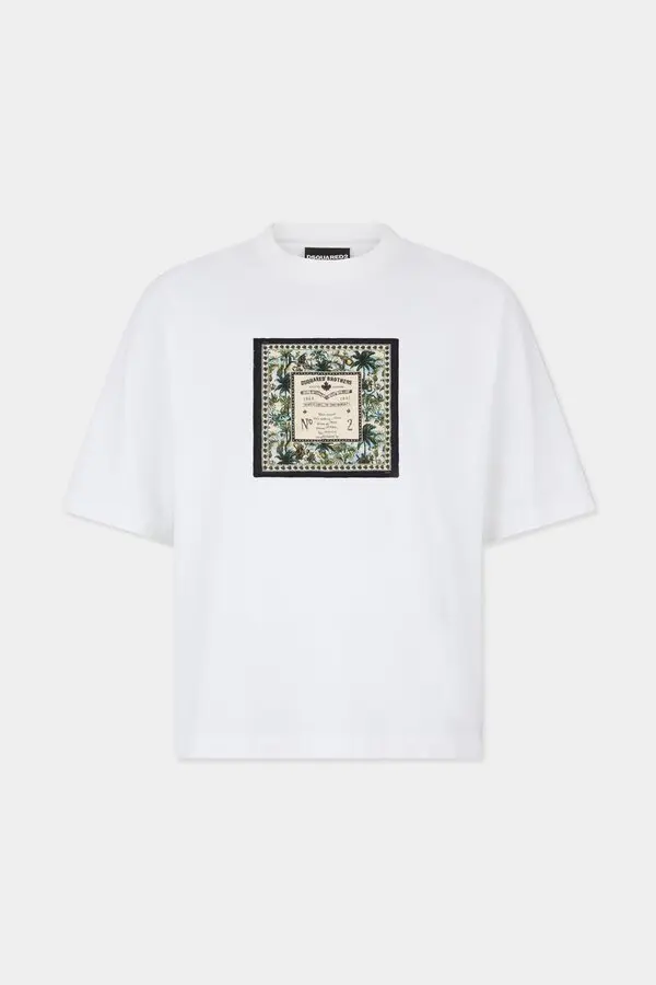 Dsquared2 Monkey Business Loose Fit T-shirt - Black