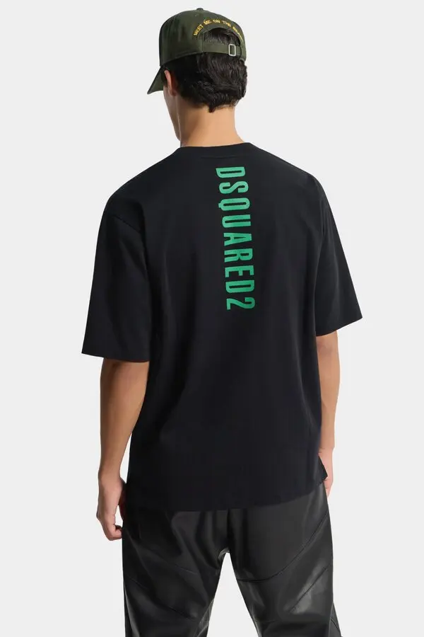 Dsquared2 Cotton T-shirt With Pocket And Logo Detail