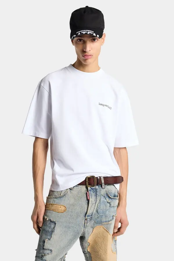 Dsquared2 Loose Fit Graphic T-shirt