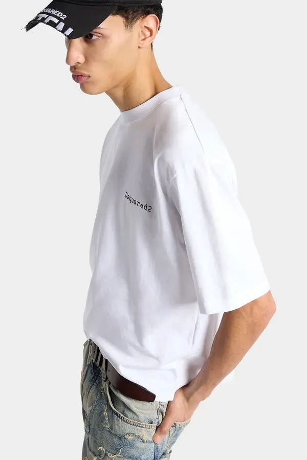 Dsquared2 Loose Fit Graphic T-shirt