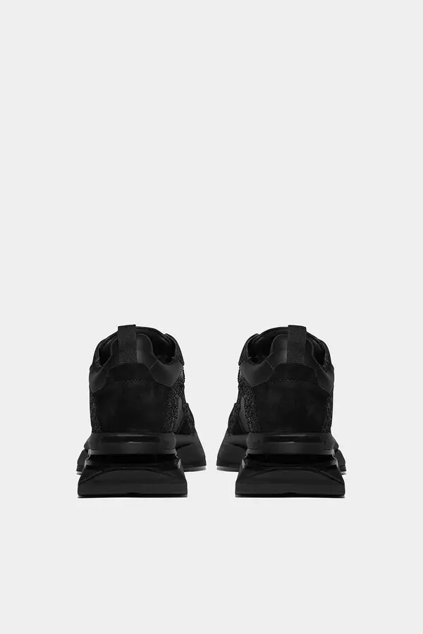 Dsquared2 Slash Sneakers With Glitter Embellishment