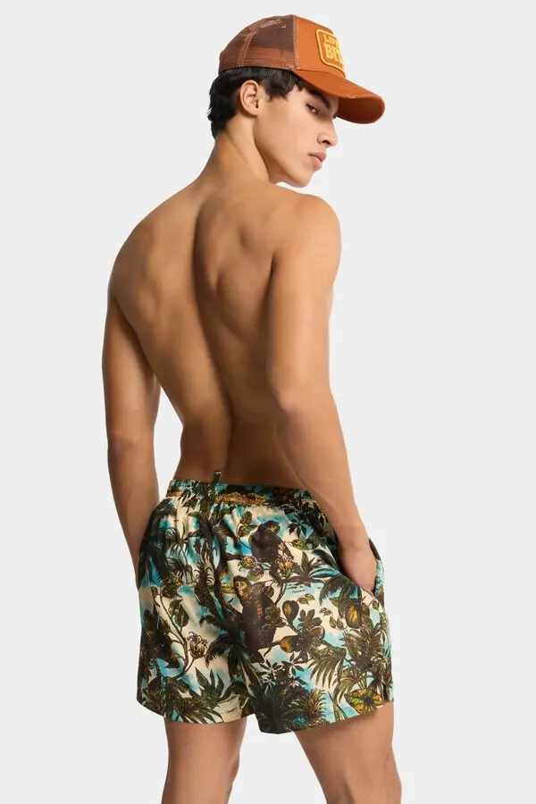 Dsquared2 Monkey Business Midi Swim Boxers