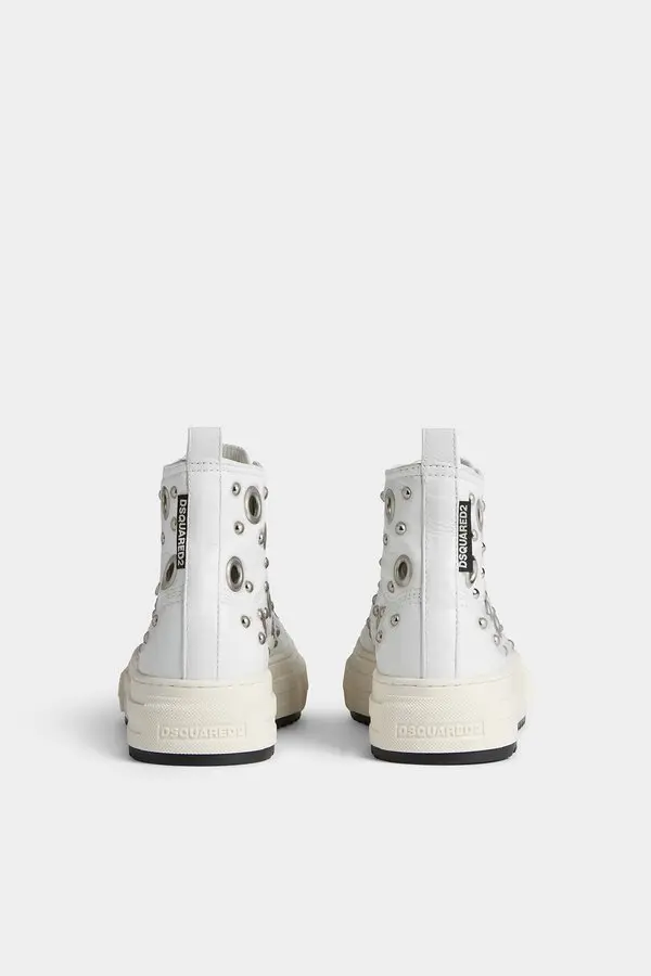 Dsquared2 Berlin High-top Sneakers With Stud Embellishments
