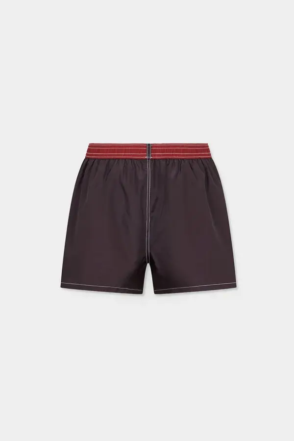 Dsquared2 Midi Swim Boxer Shorts With Logo