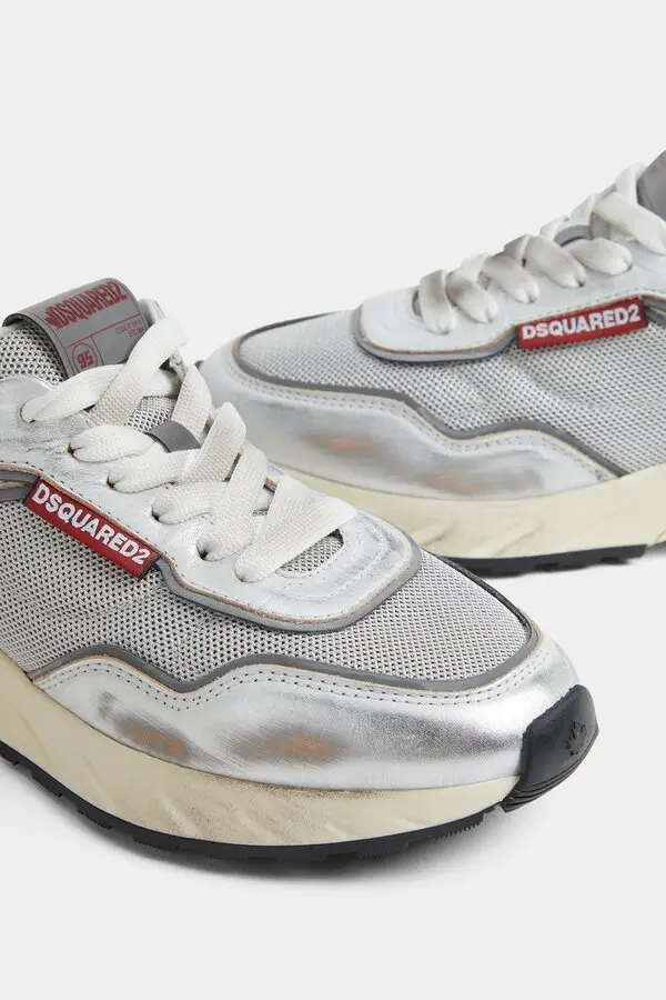 Dsquared2 Sprinter Sneakers - Silver