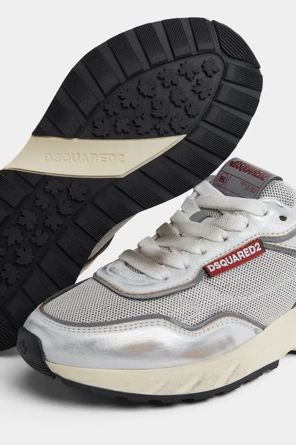 Dsquared2 Sprinter Sneakers - Silver