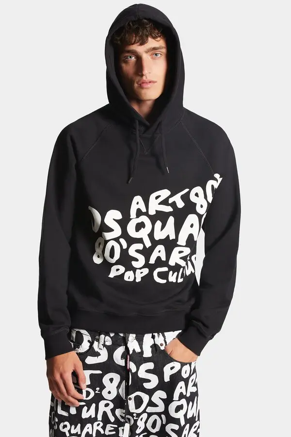 Dsquared2 Pop Art Graphic Hoodie