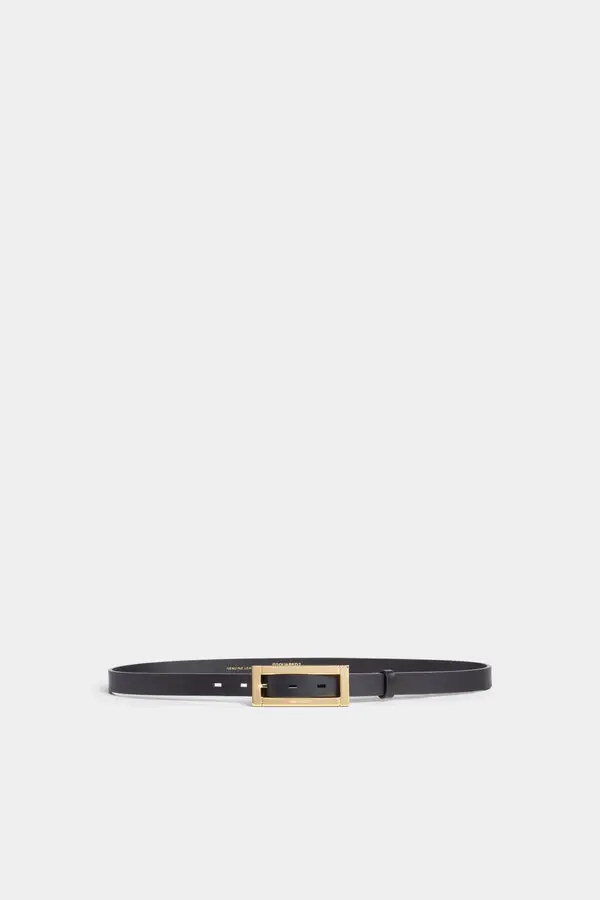 Dsquared2 Slim Rectangular Buckle Belt