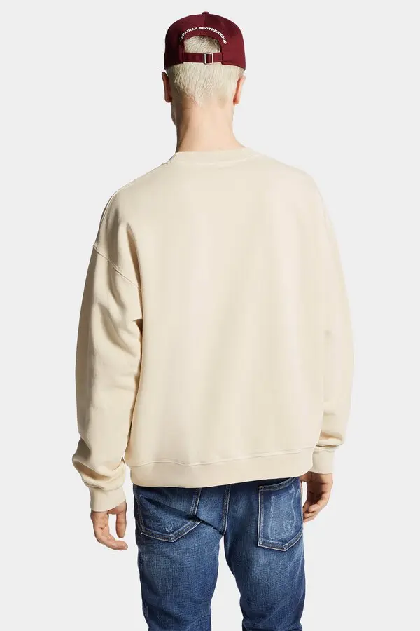 Dsquared2 Relaxed Fit Heritage Crewneck